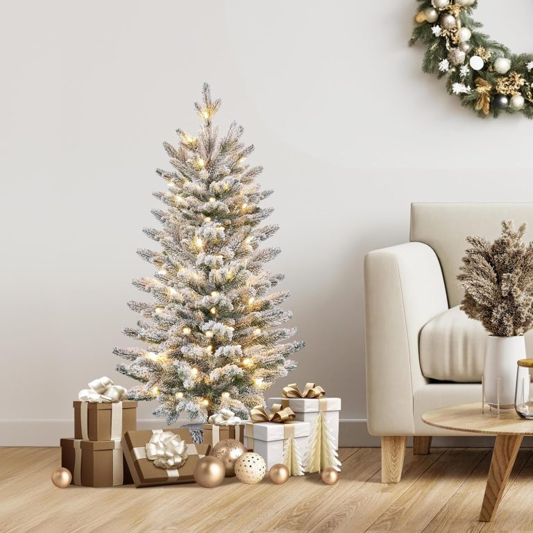 3 Foot Flocked Christmas Tree - Home Decorators Collection
